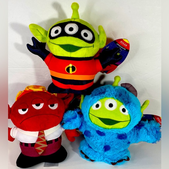 Disney | Toys | Disney Pixar Plush Alien Remix Limited Ed Set ...